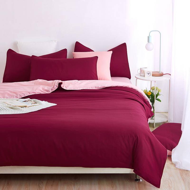 Solid Duvet Cover Microfiber Bedding Set (29 Colors) - Bedding Sets ...