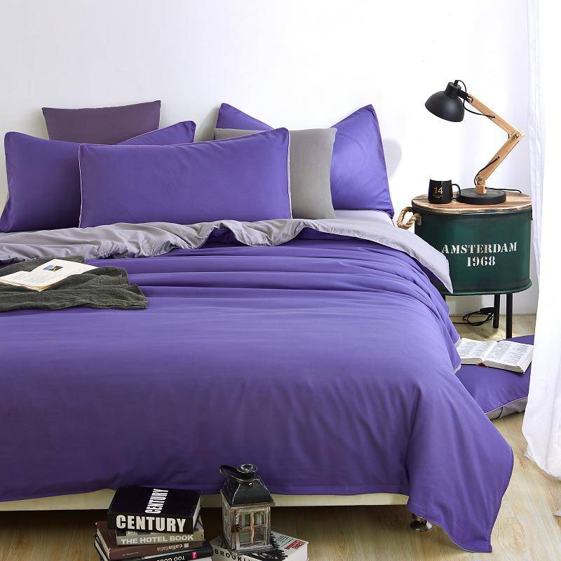 Solid Duvet Cover Microfiber Bedding Set (29 Colors) - Bedding Sets ...