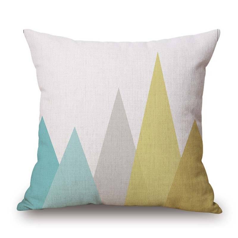 Nordic Geometric Design Square Throw Pillow Cover (25 Designs ...
