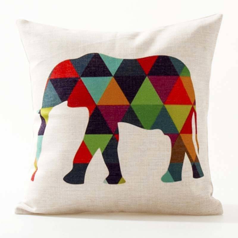 Nordic Geometric Design Square Throw Pillow Cover (25 Designs ...