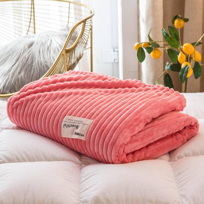 Soft Flannel Throw Blanket - Bedding Sets Collection