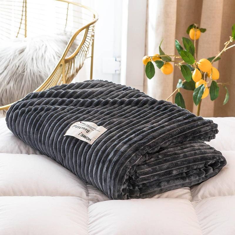 Soft Flannel Throw Blanket - Bedding Sets Collection